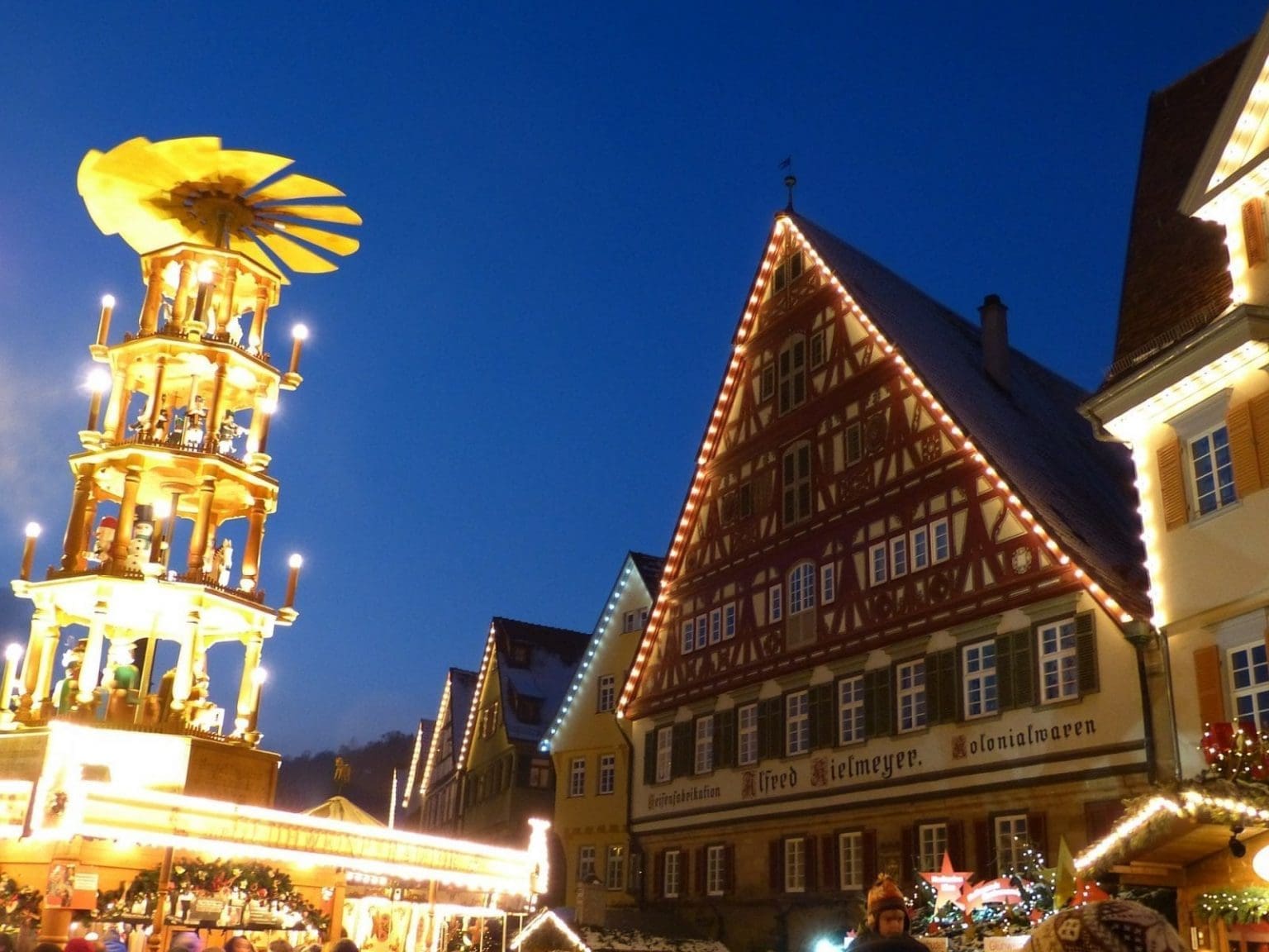 German Christmas Pyramids - Light & Movement Brighten the Holiday