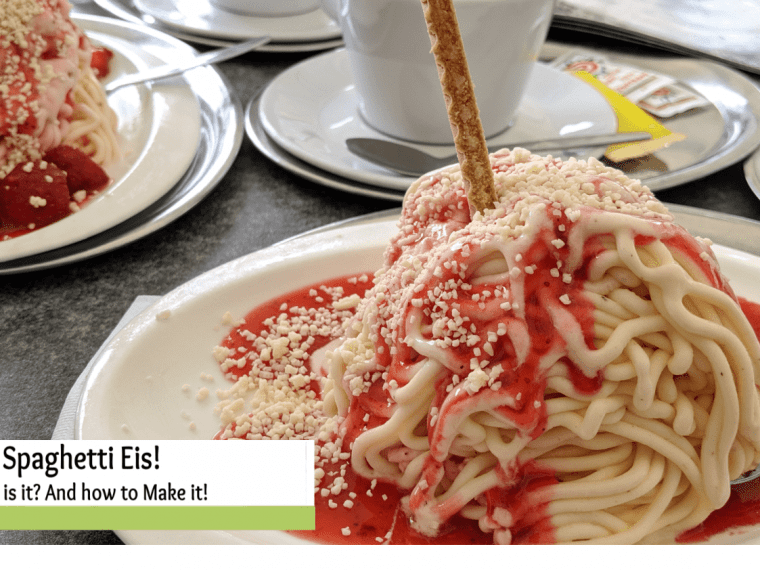 Spaghetti Eis Recipe- Make This German Ice Cream Dessert at HOME!