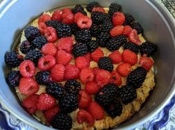 Easy Blitz Torte Recipe- Fast Cake with Cream and Fruit