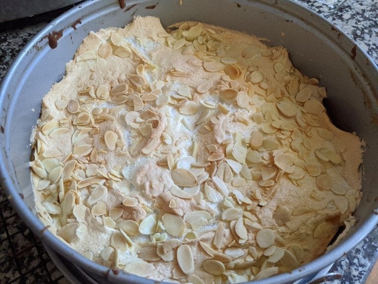 Easy Blitz Torte Recipe- Fast Cake with Cream and Fruit