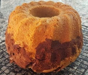 Easy German Marble Cake Recipe- Marmorkuchen Recipe