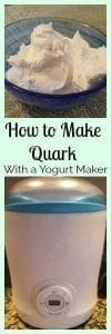 How to Make Quark- Make Creamy German Quark with a Yogurt Maker