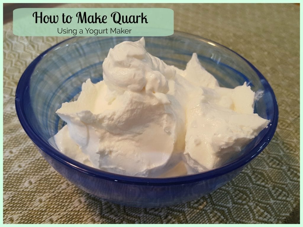 How to Make Quark- Make Creamy German Quark with a Yogurt Maker