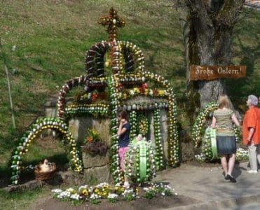 German Easter Fountains- a German Easter Tradition
