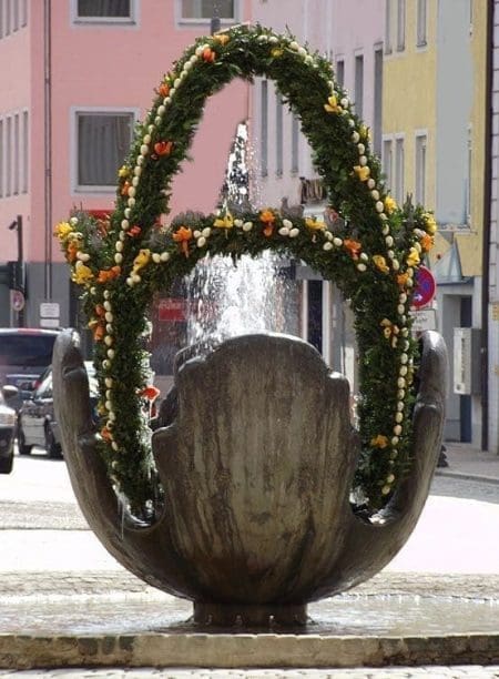 German Easter Fountains- a German Easter Tradition