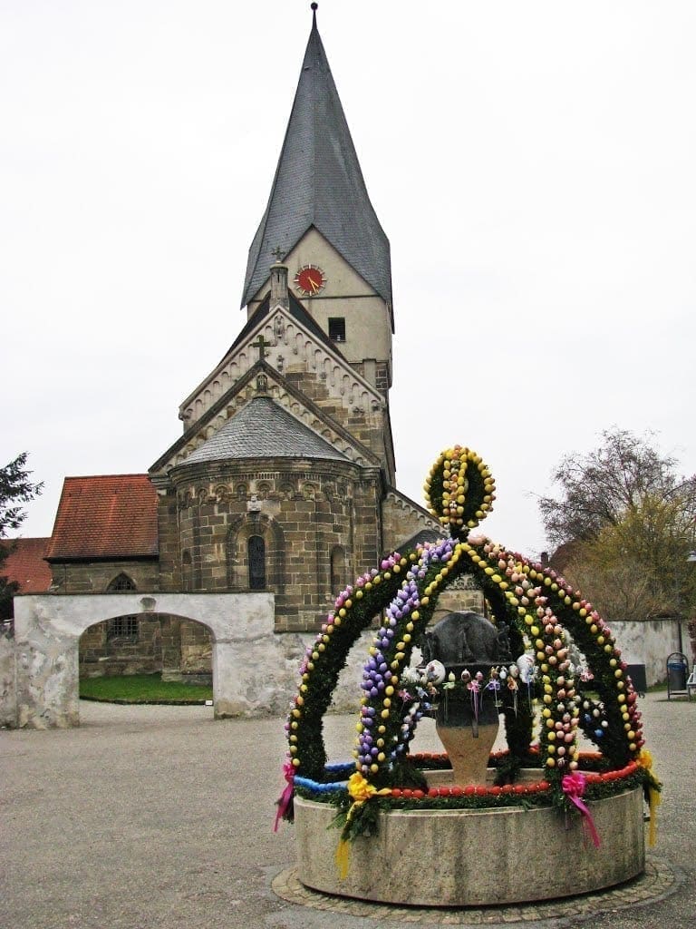 German Easter Fountains- a German Easter Tradition