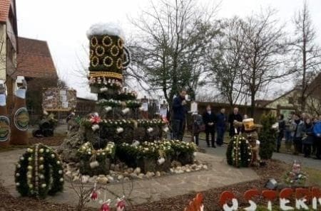 German Easter Fountains- a German Easter Tradition