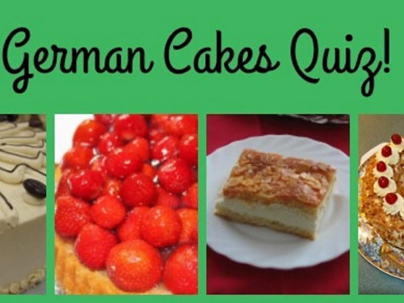 German Cakes Quiz- How well do YOU know your Traditional German Cakes ...