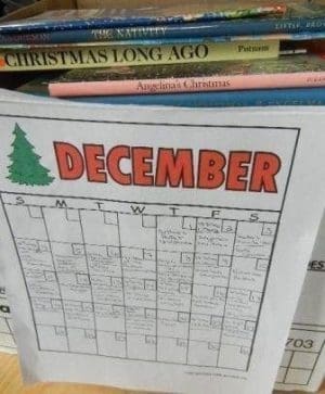 Story Book Advent Calendar - Count Down to Christmas with Stories