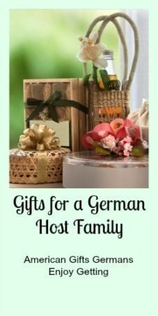 Gifts for a German Host Family- American Gifts as Mitbringsel