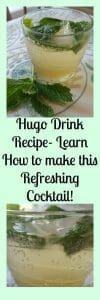 Hugo Drink Recipe- Learn How to make this Refreshing Cocktail!