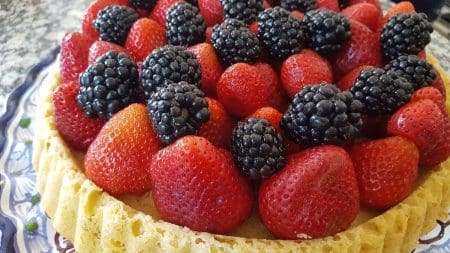 German Fruit Flan Recipes - How to Make an Obstboden