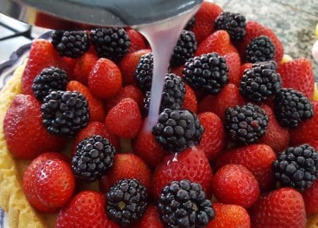 German Fruit Flan Recipes - How to Make an Obstboden