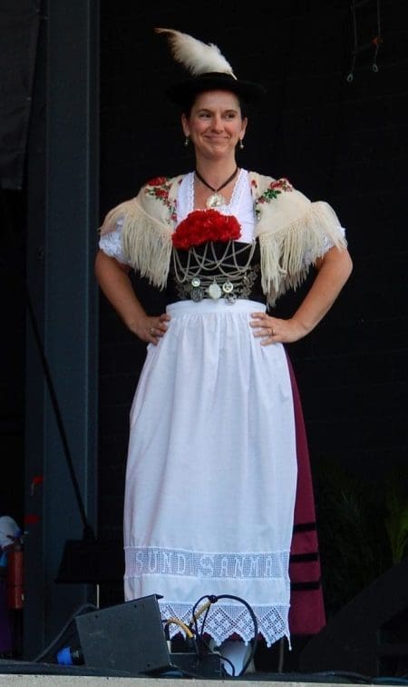 Traditional German Tracht Show at German Fest, Milwaukee