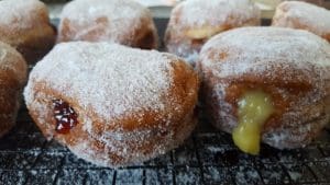 Karneval Berliner - Filled with your favorite Jam AFTER Frying