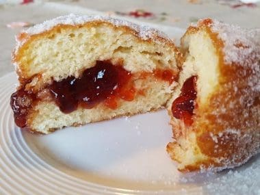Karneval Berliner - Filled with your favorite Jam AFTER Frying