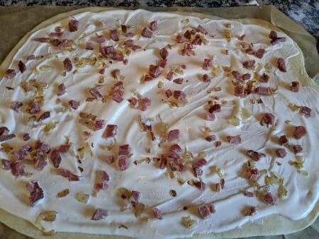 German Flammkuchen Recipe - How to Make Flammkuchen at Home