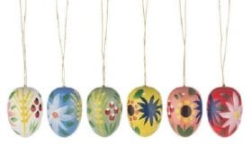 German Wooden Easter Decorations - The German Christmas Shop at Easter ...