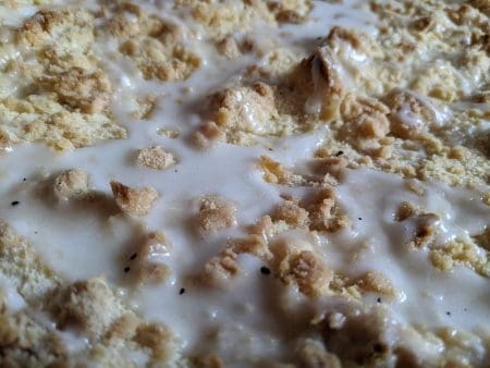 Saxon Prasselkuchen with Puff Pastry- A Simple and Sweet Treat