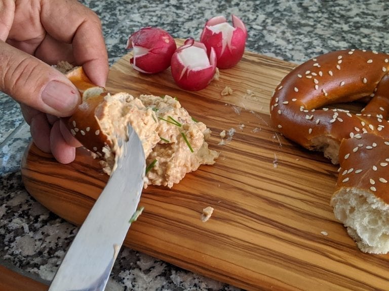 How to make Obatzda - German Beer Cheese Spread for Brotzeit