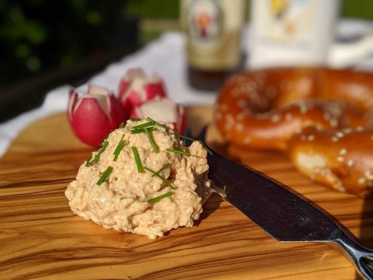 How to make Obatzda - German Beer Cheese Spread for Brotzeit