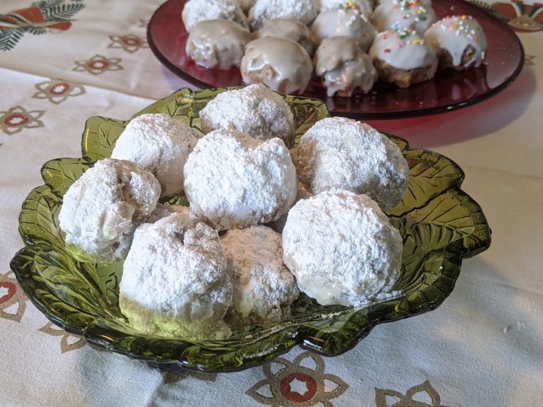 Stollen Bites Recipe- Perfect for the Christmas Cookie Plate!