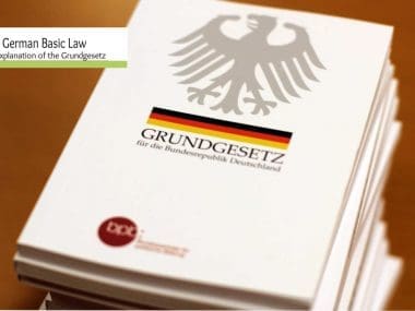 German Basic Law - A short explanation of the Grundgesetz