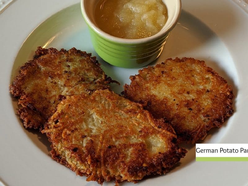 Authentic and EASY German Potato Pancakes Recipe- Comfort Food