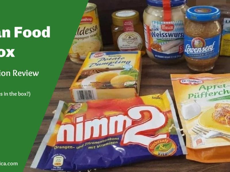 German Food Box -What comes in Monthly German Food Boxes