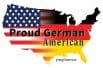 "Proud German American" Sticker for German Heritage Month | A German ...