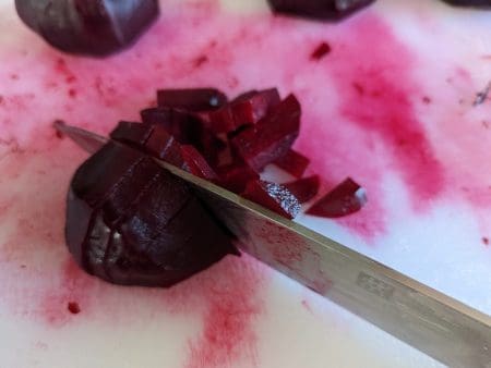German Beet Salad - Rote Beete Salat for your Salatteller