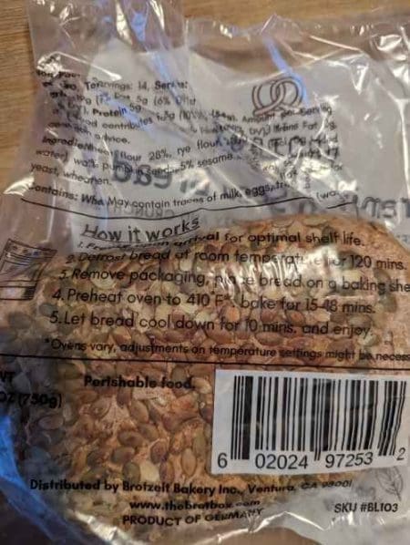 Buy German Bread Online from the Brot Box