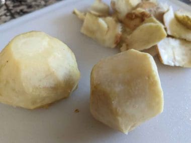 German Celery Root Salad Recipe- Sellerie Salat Recipe