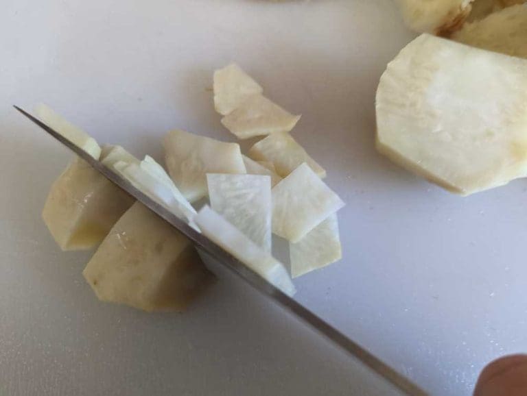 German Celery Root Salad Recipe- Sellerie Salat Recipe