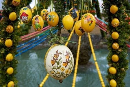 German Easter Fountains- a German Easter Tradition