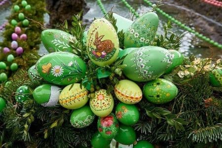 German Easter Fountains- a German Easter Tradition