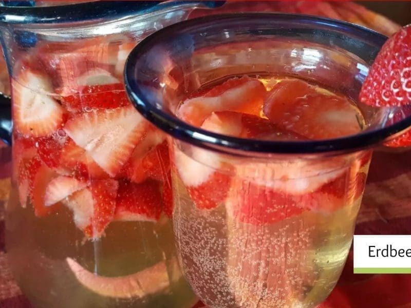 Erdbeerbowle - A Refreshing Summer Strawberry and Wine Punch