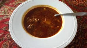 Gulaschsuppe- My Mother's Authentic German Goulash Soup Recipe