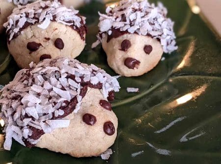 German Hedgehog Cookie Recipe- Fun Igel Plätzchen for Spring