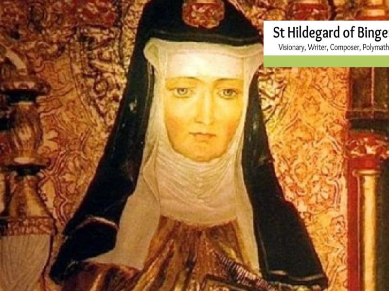 St Hildegard of Bingen- The German Visionary Saint