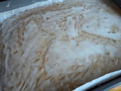 Sheet Pan German Honey Cake- Honigkuchen vom Blech