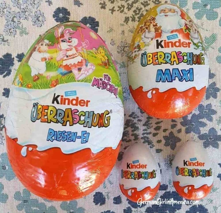 German Kinder Eggs- The Delicious Chocolate Eggs with a Toy Inside