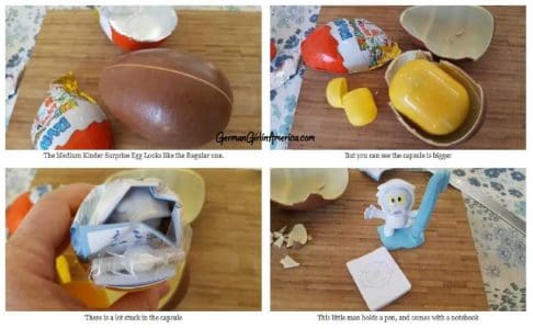German Kinder Eggs- The Delicious Chocolate Eggs with a Toy Inside