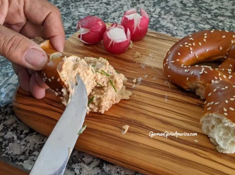 How to make Obatzda - German Beer Cheese Spread for Brotzeit