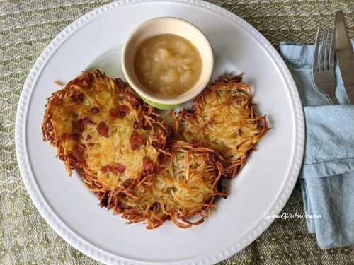 Authentic and EASY German Potato Pancakes Recipe- Comfort Food