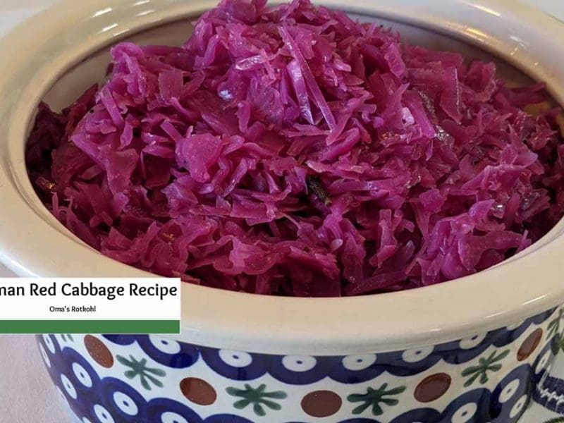 Oma's Easy and Delicious German Red Cabbage Recipe