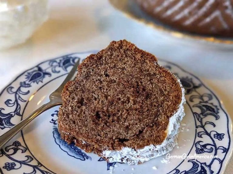 German Red Wine Cake- Tante Edith's Rotwein Kuchen Recipe