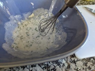 Oma's Simple Salad with Creamy German Salad Dressing