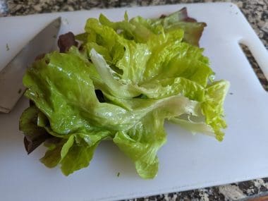 Oma's Simple Salad with Creamy German Salad Dressing