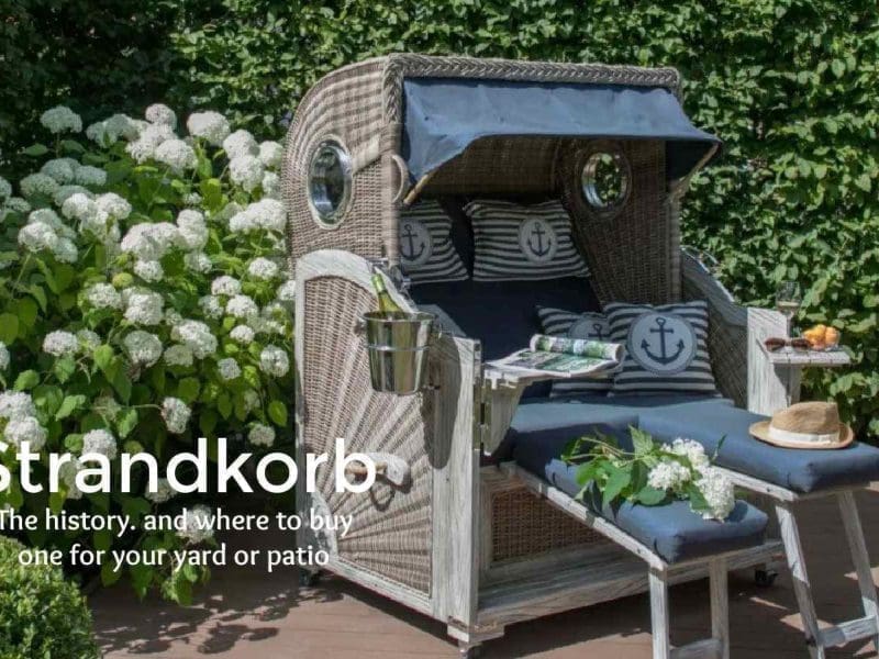 All about the Strandkorb? And Where You can Buy One for your Home